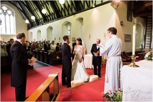 Rushall Parish Church + Mythe Barn Wedding Photographers